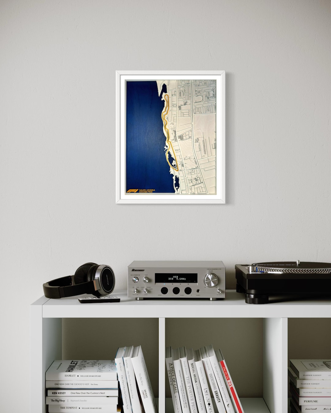Saudi Arabia Grand Prix F1 Track | Laser Cut Wood Art (SVG, Lbrn, Ai ...