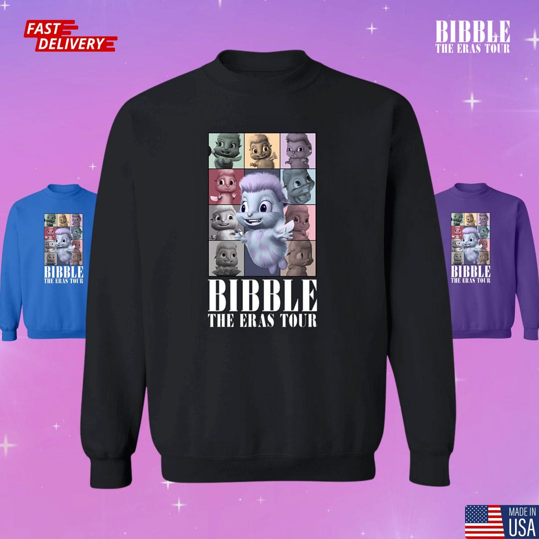 Bibble Eras Tour Sweatshirt - Etsy UK