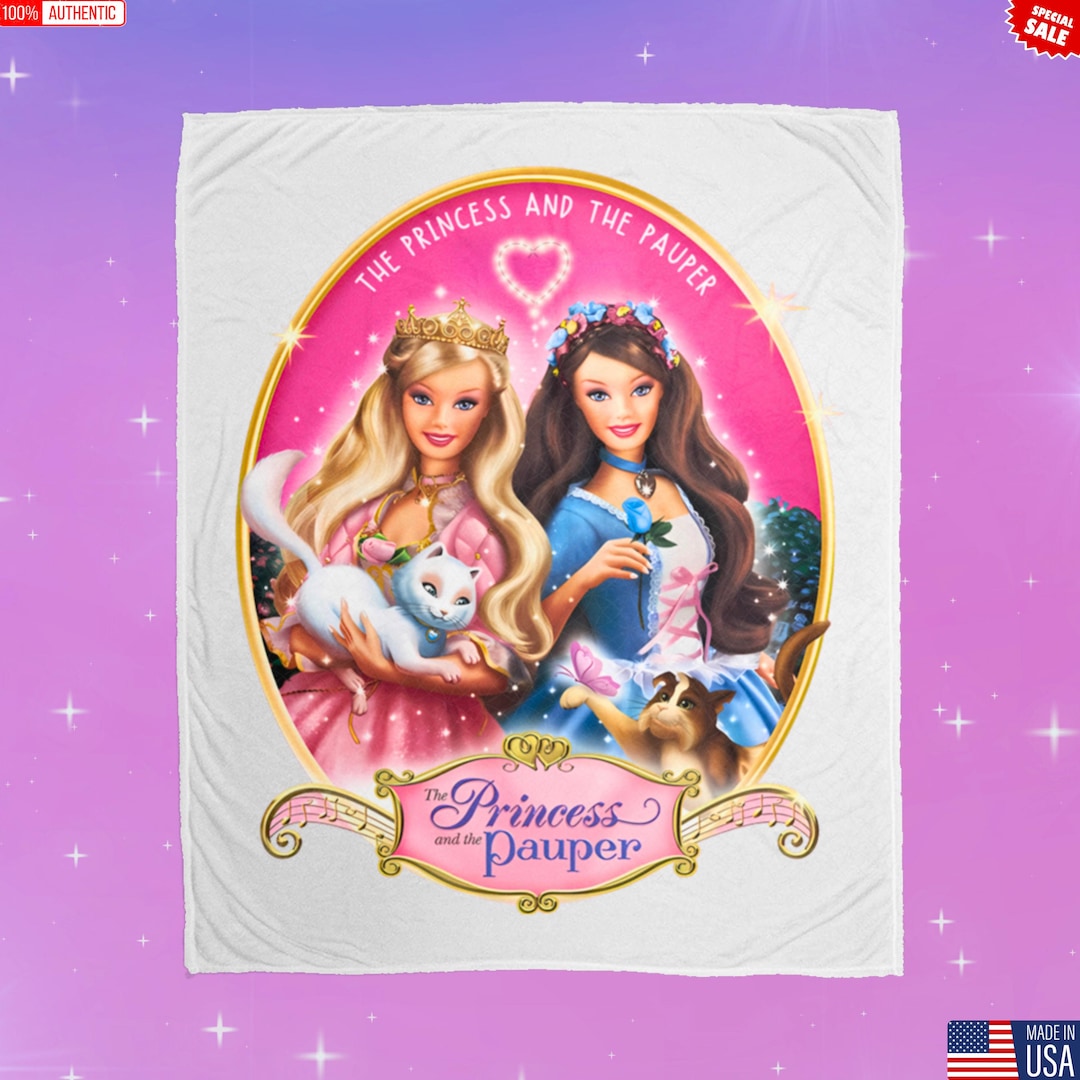 The Princess and the Pauper Blanket | Size 50x60 | Princess and Pauper ...