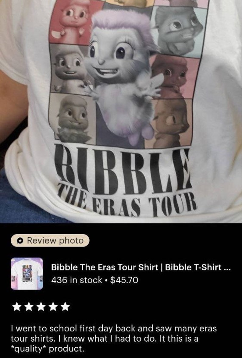 Bibble Eras Tour Shirt | Bibble T-shirt | Bibble Shirt | Bibble T Shirt ...