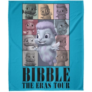 Bibble Eras Tour Blanket | Bibble Blanket 50x60 | Bibble Meme ...