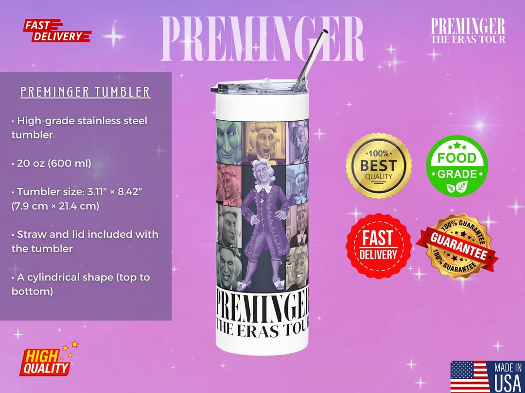 Preminger Tumbler Preminger Eras Tour Tumbler the Princess and the ...