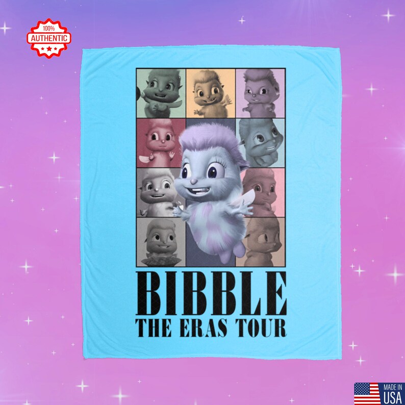 Bibble Eras Tour Blanket | Bibble Blanket 50x60 | Bibble Meme ...