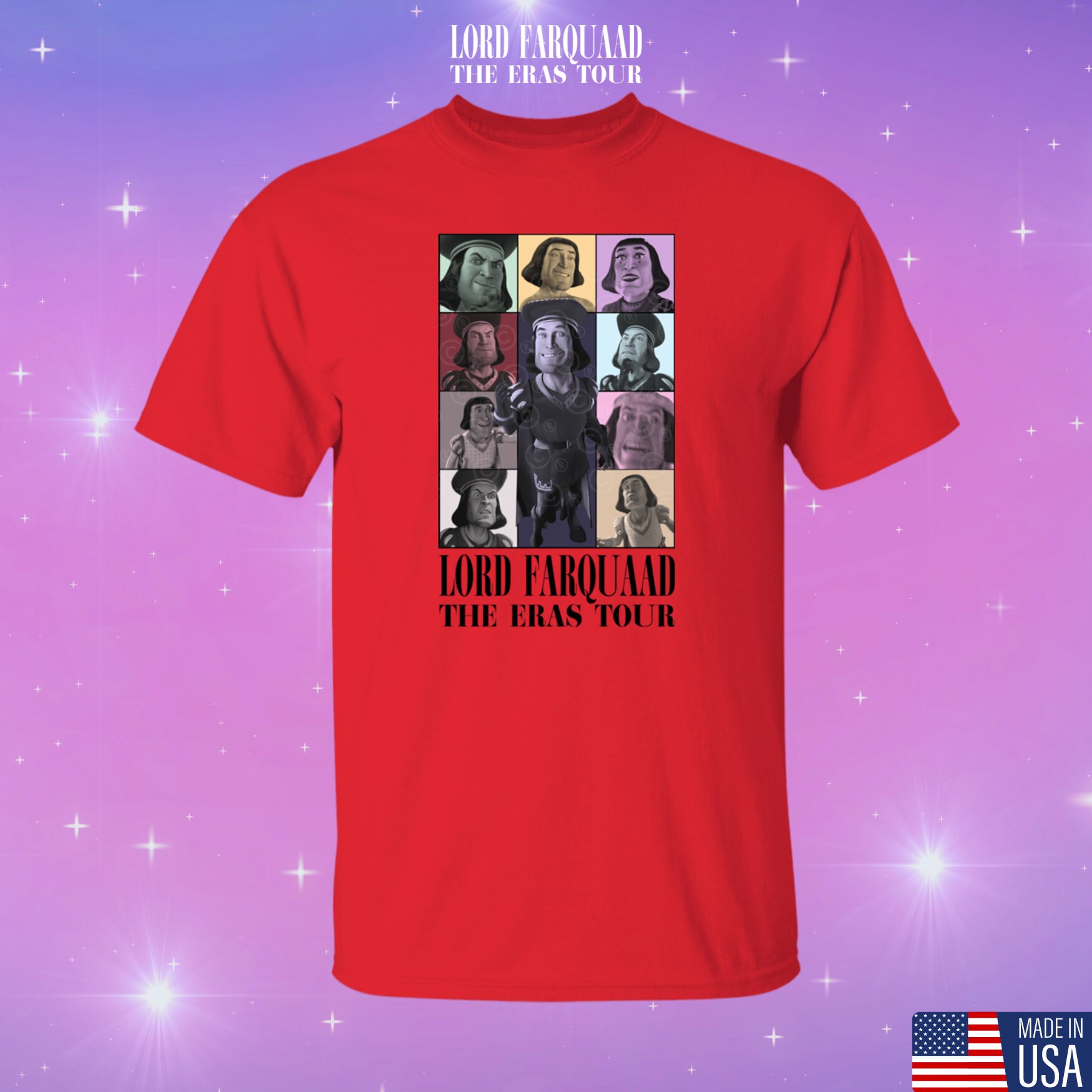 Lord Farquaad Eras Tour Tee | Lord Farquaad Shirt | Lord Farquaad Meme ...