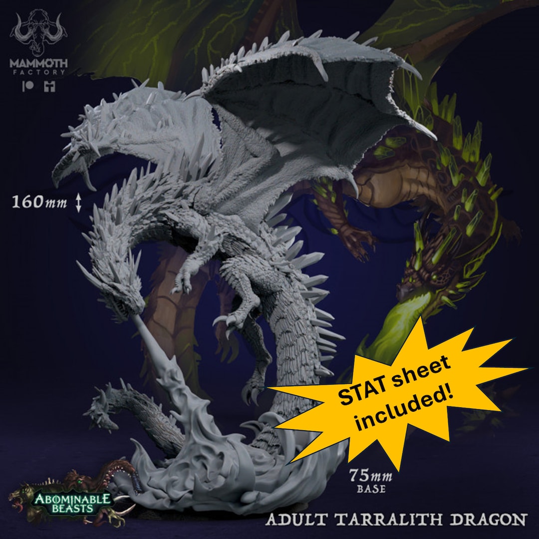 Tarralith Dragon Pack (4 Life Stages) - Etsy