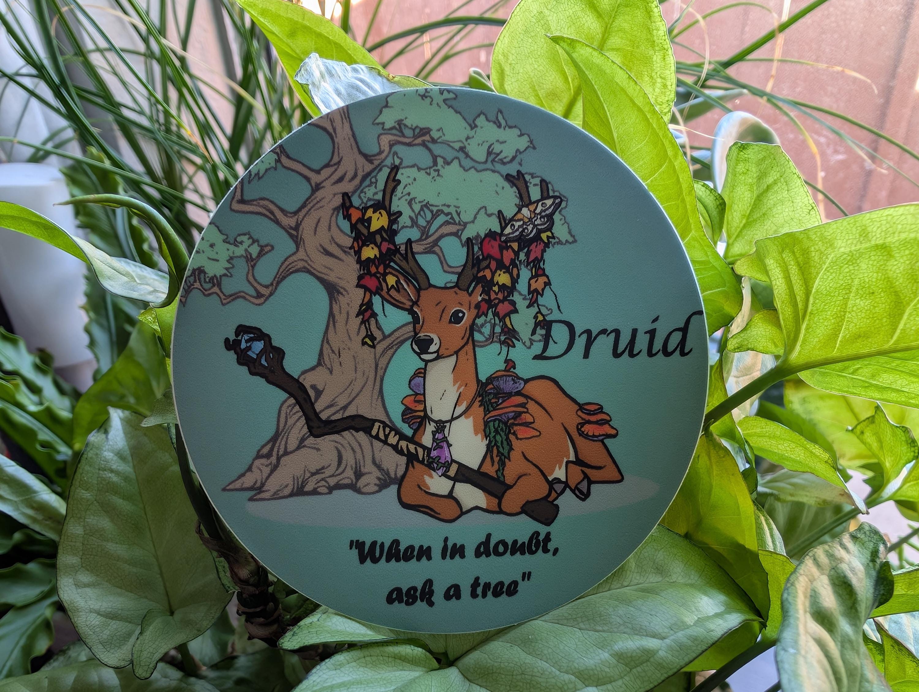Dnd - Druid Sticker - Etsy