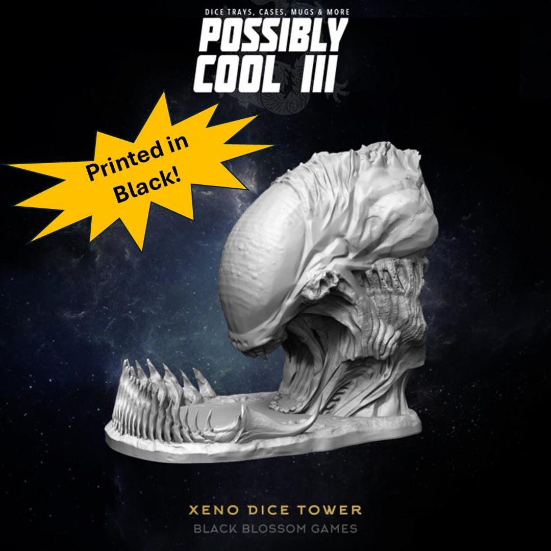 Xenomorph Dice Tower - Etsy
