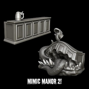 Mimic & Terrain - Tavern Bar and Beer Mug - Etsy