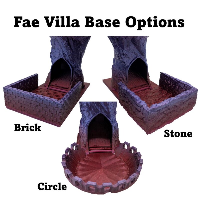 Tiny Fae Villa Dice Tower - Etsy