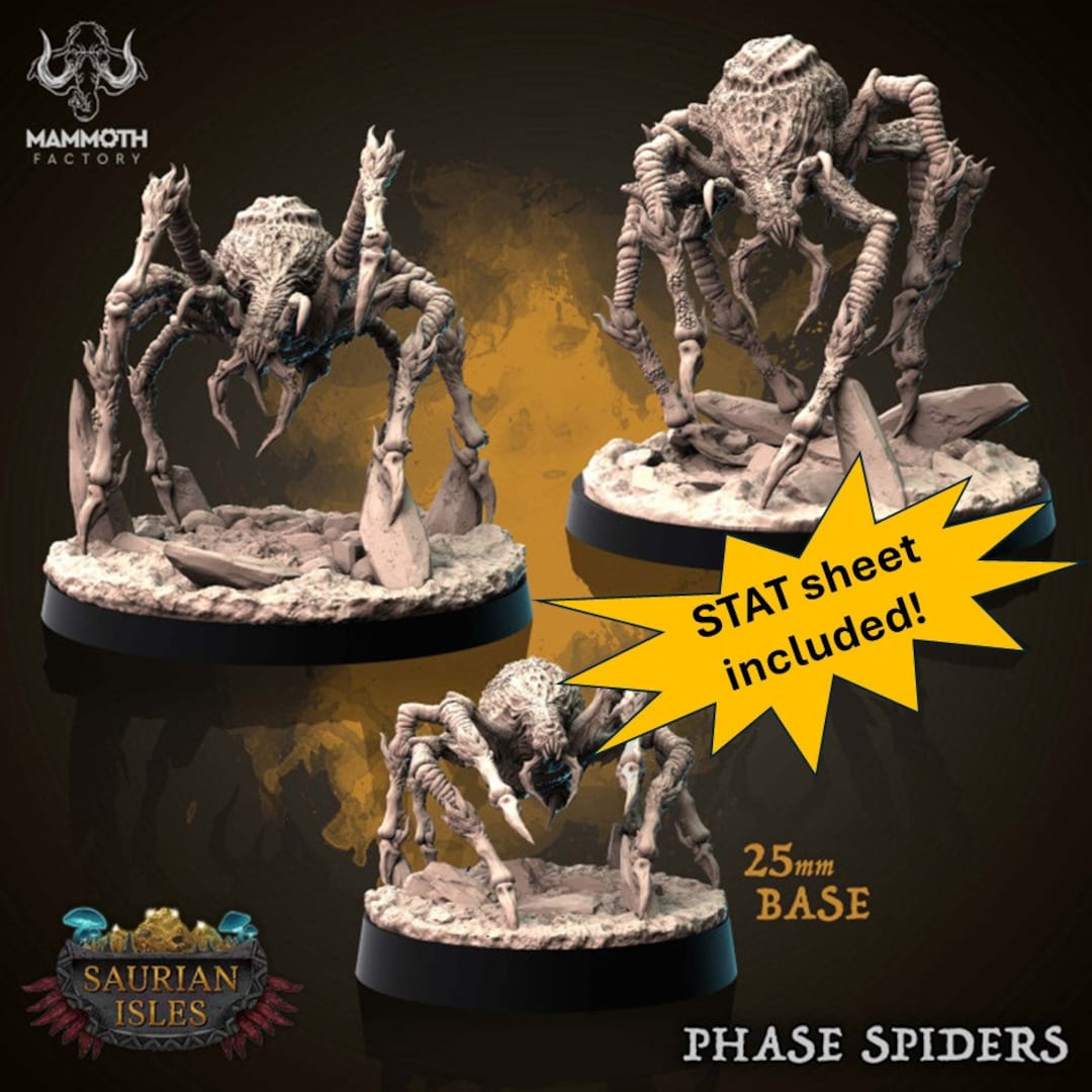 Phase Spider Pack - Etsy