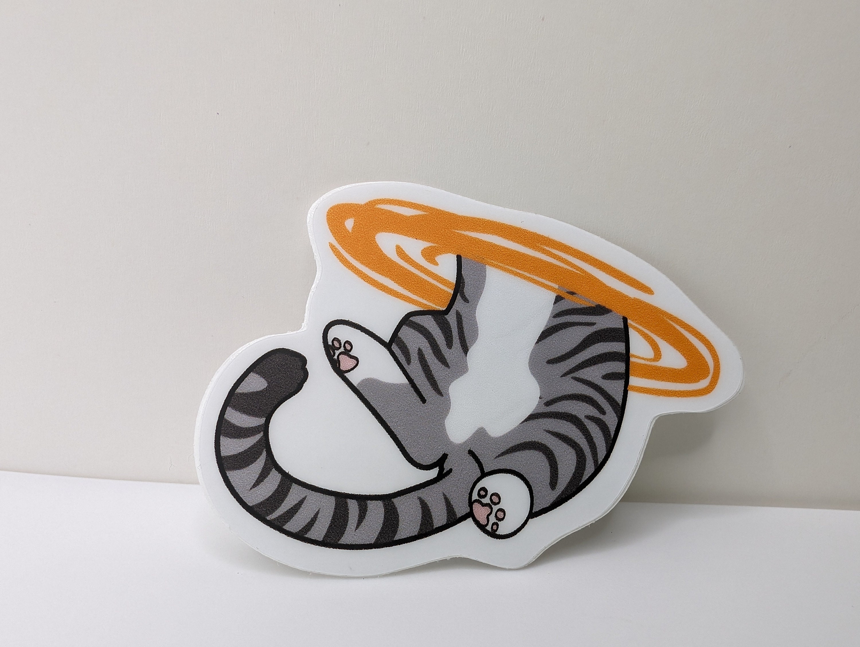 Portal Cat Stickers - Etsy