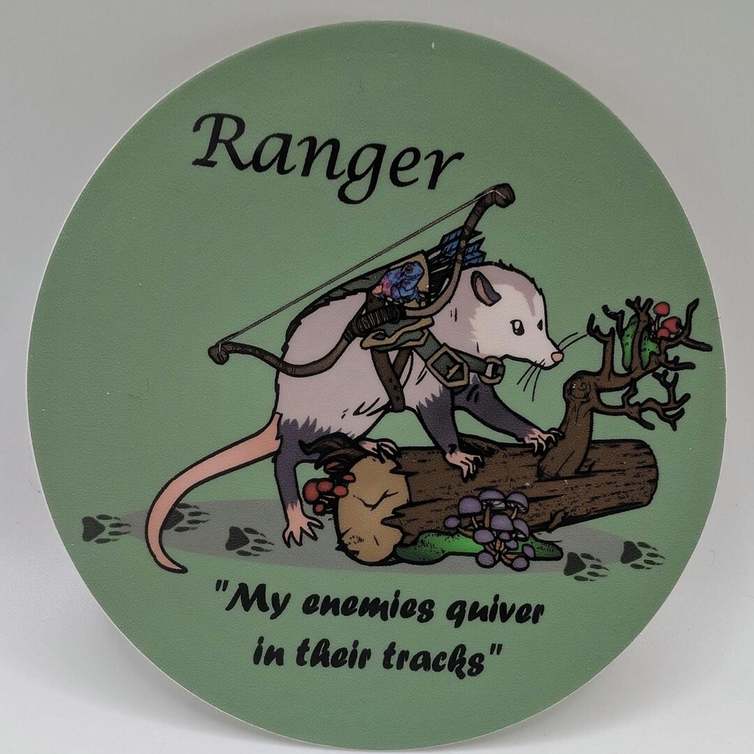 Dnd - Ranger Sticker - Etsy