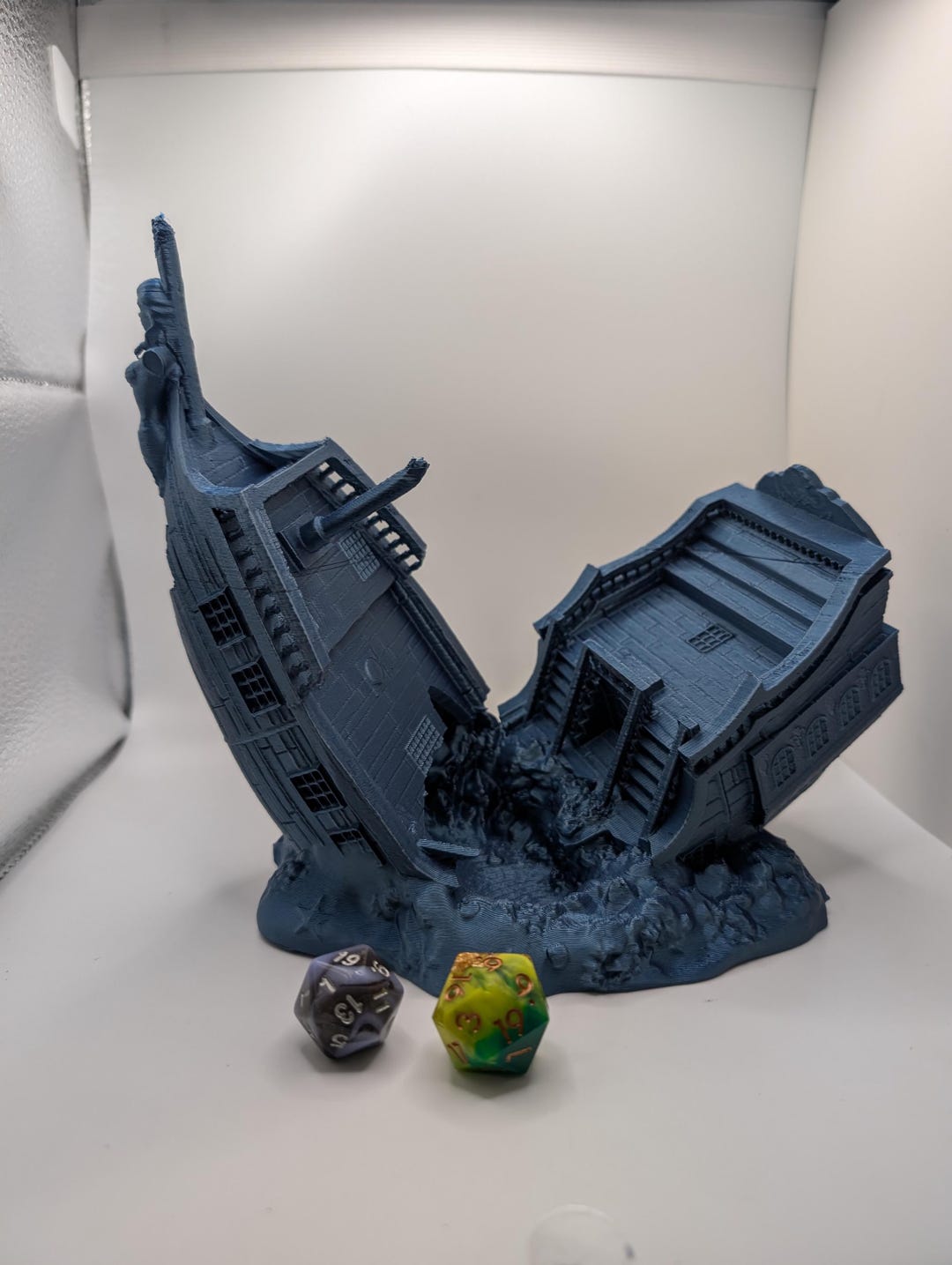 Shipwreck Dice Tower - Etsy