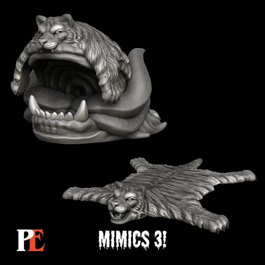 Mimic & Terrain - Tiger Rug - Etsy