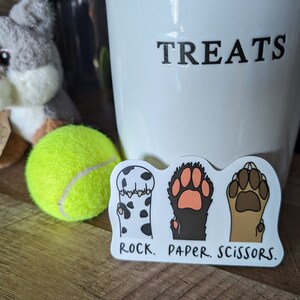 Rock Paper Scissors - Cat & Dog - Etsy