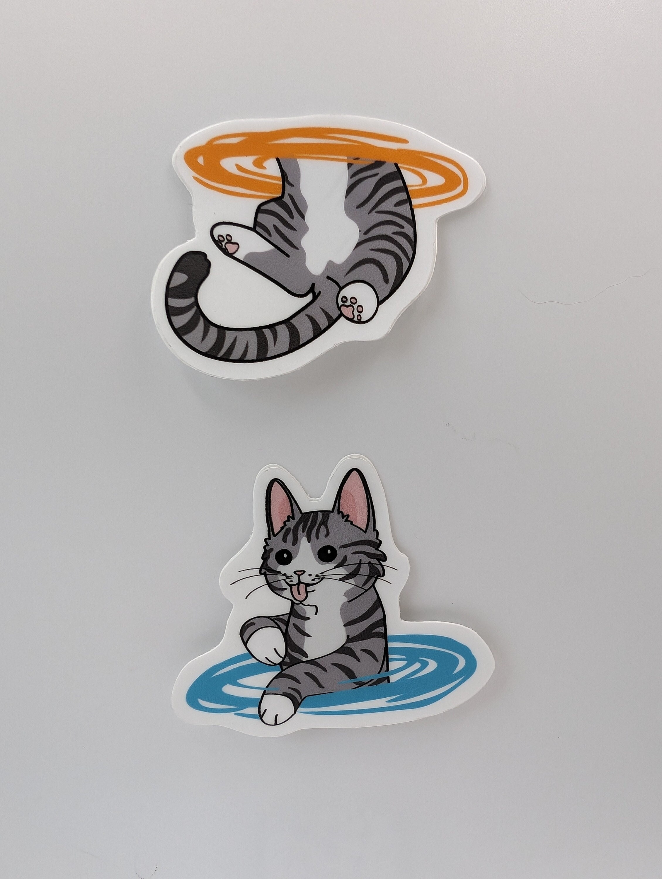 Portal Cat Stickers - Etsy