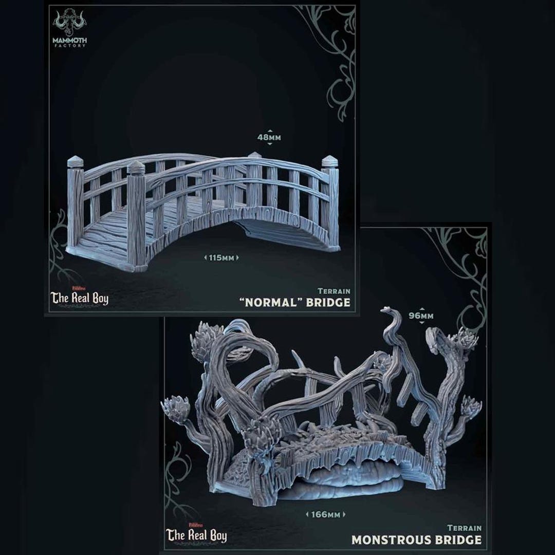 Mimic & Terrain - Bridge - Etsy