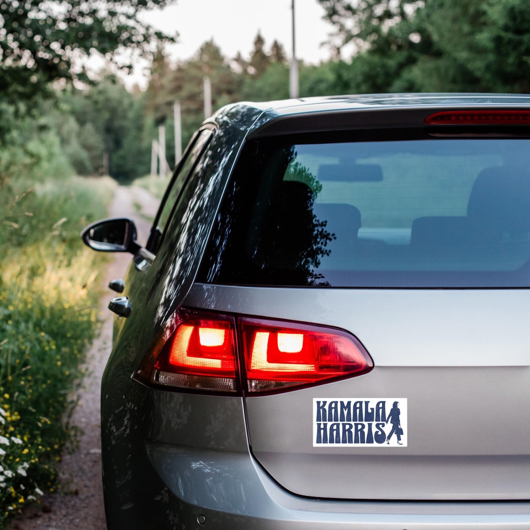 Kamala Harris Bumper Sticker 2024 Political Election Democrat Voter Car ...