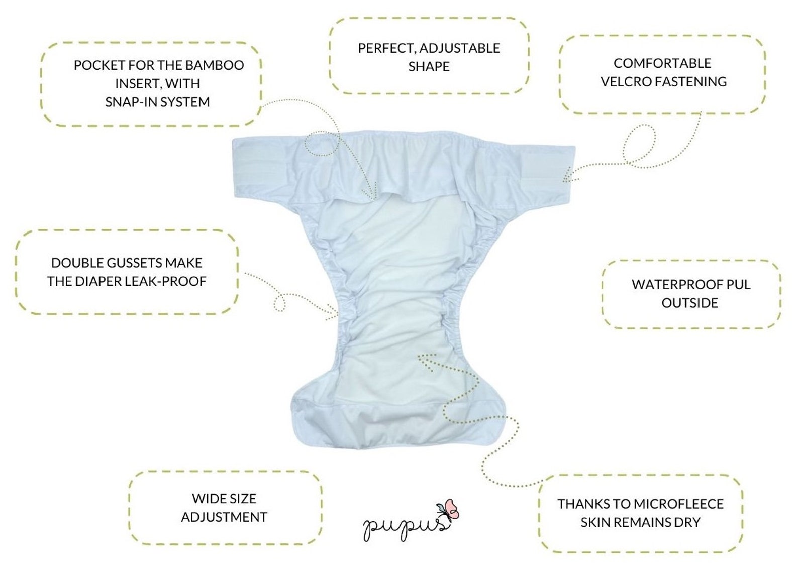 Reusable Diaper for Adults With an Insert - Etsy