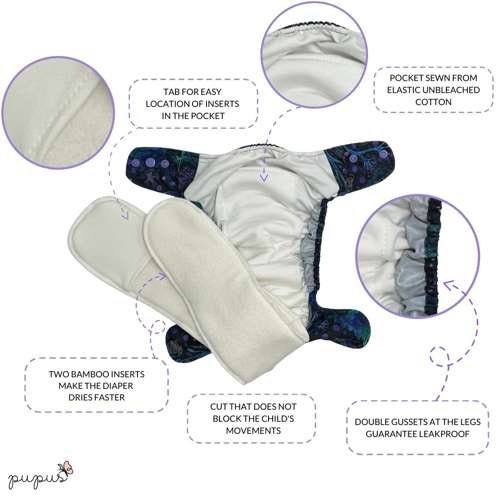 Aio (all in One) Diaper - Etsy