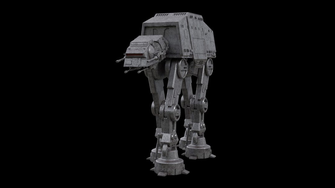 AT-AT 3D Model for Printing - Iconic Star Wars Walker - Etsy UK