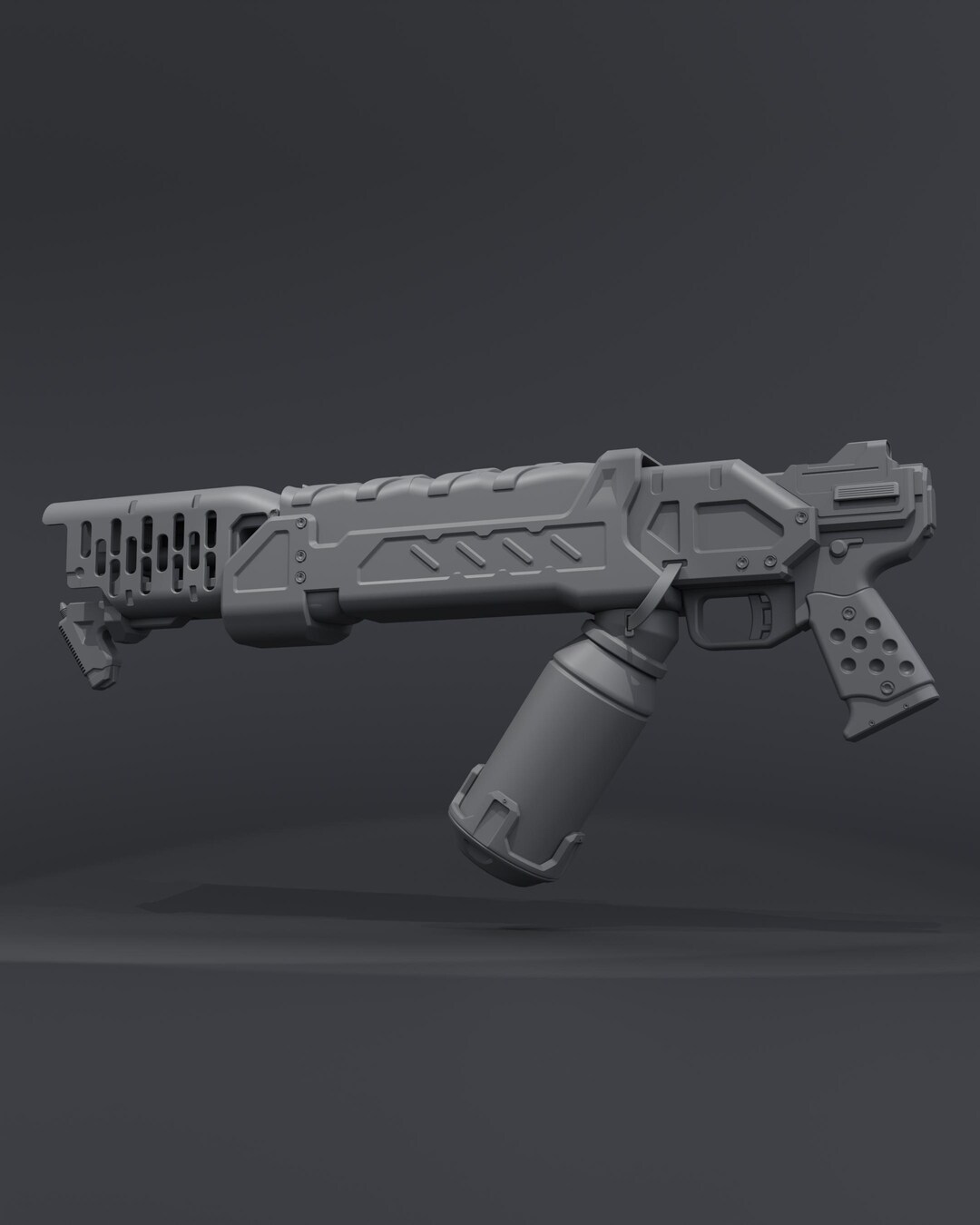 FLAM-66 Torcher STL File – 3D Print Model Inspired by Helldivers 2 ...