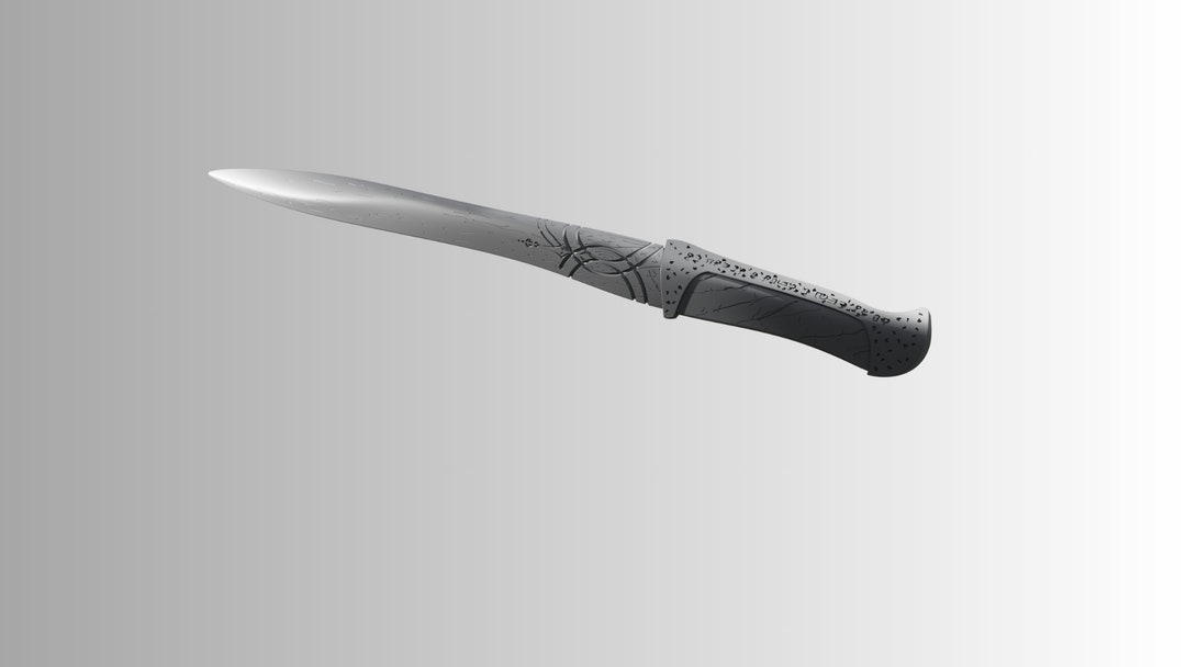 Dune Knife, Paul Atreides Crysknife DIGITAL FILE - Etsy