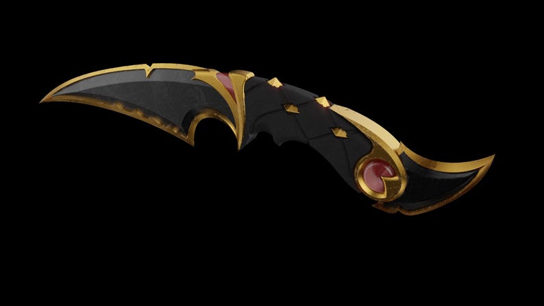 Valorant Ruin Dagger STL Digital File - Etsy