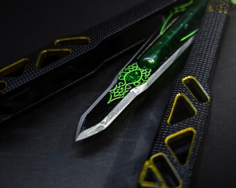 Octane Heirloom 3D Printed Knife Apex Legends Cosplay Plastic Prop ...