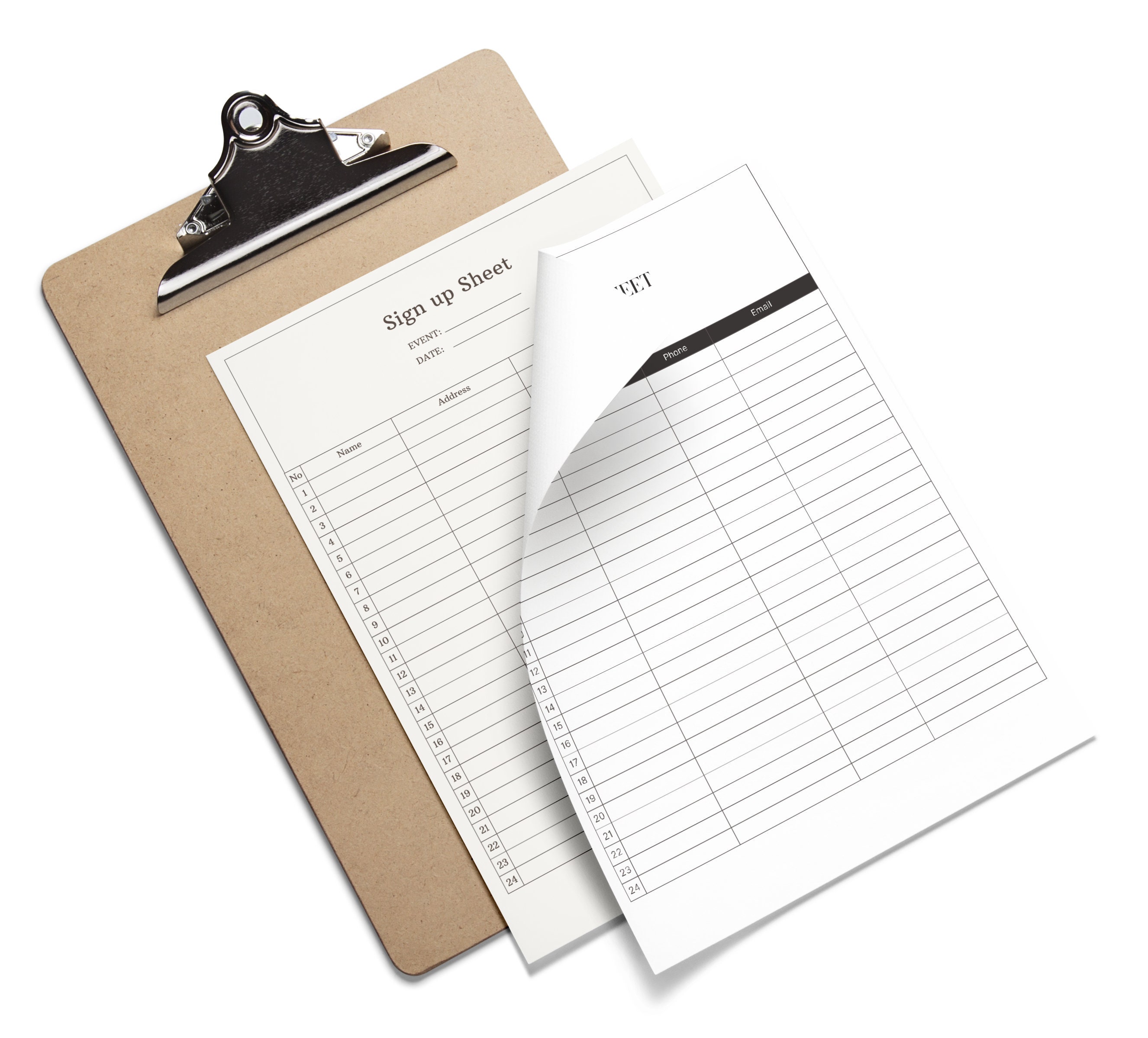 Sign up Sheet Template Fully-editable in Canva Printable Sign up Form ...