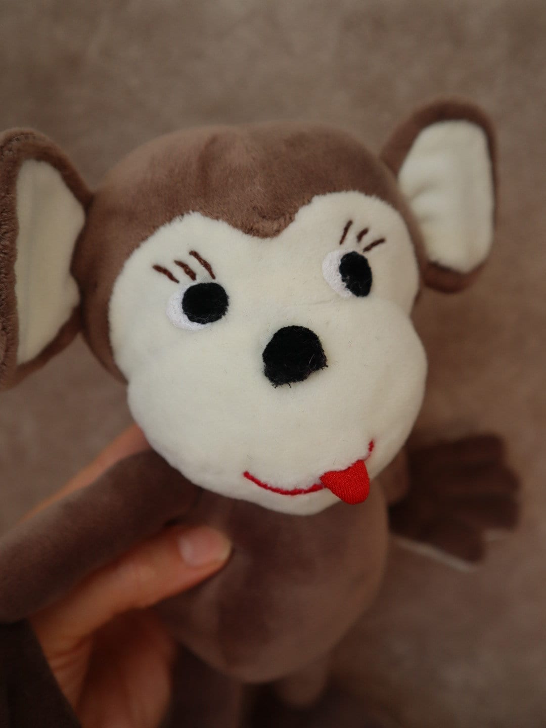 Monkey Toy, Organic Plush Monkey, Stuffed Monkey Toy, Funny Monkey ...