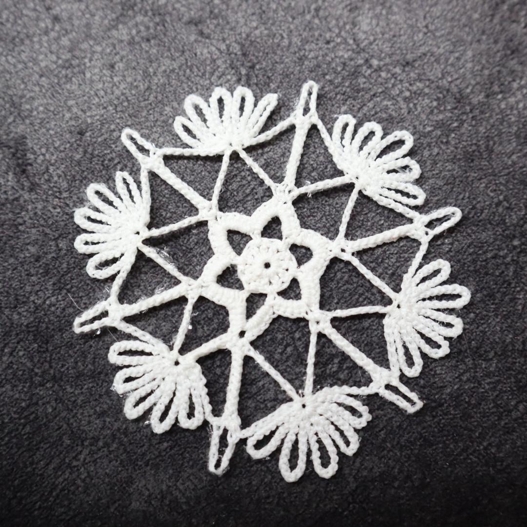 Set of 7 Crochet Snowflake Patterns / Snowflake Pattern Set ...