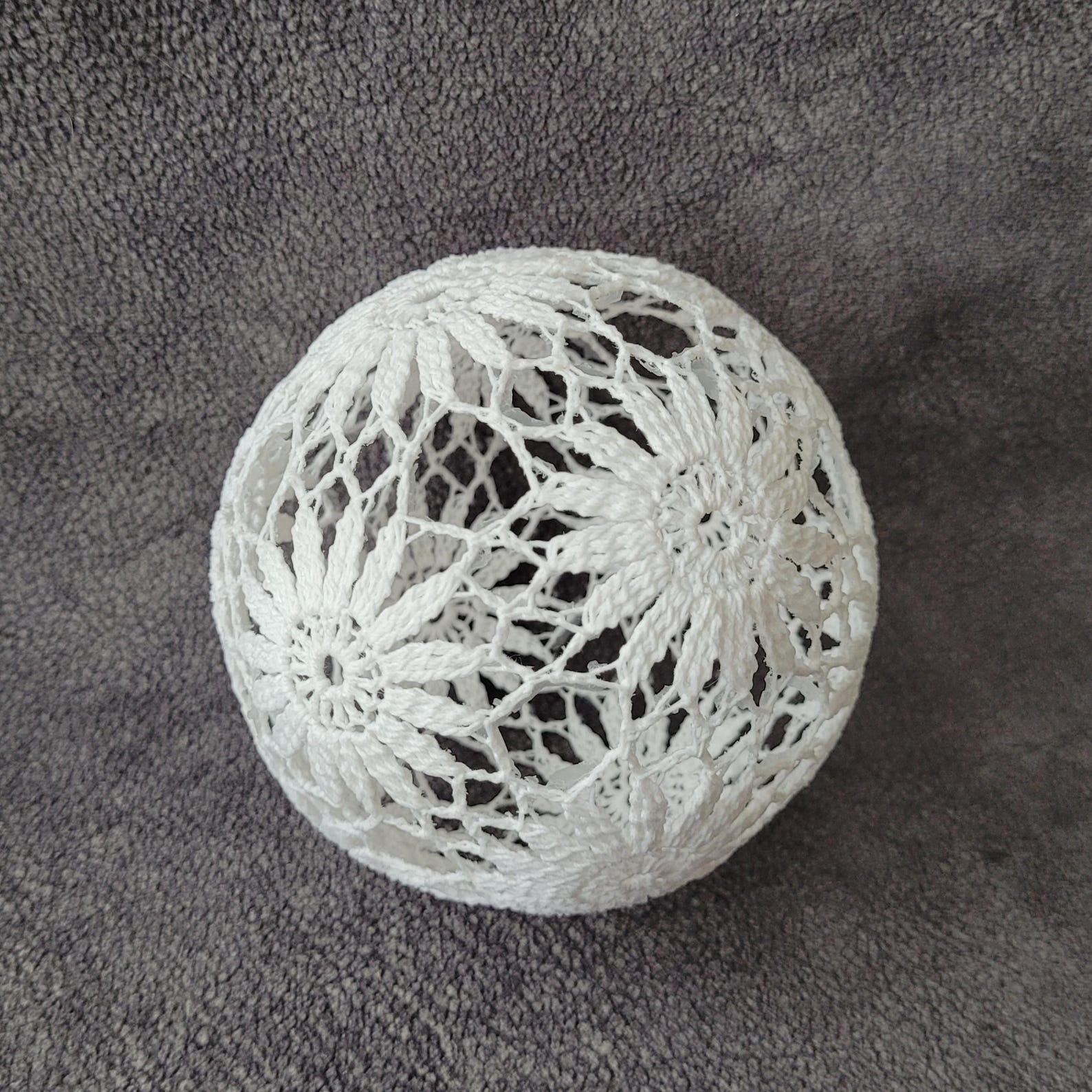 Crochet Christmas Ornament Ball Pattern: DIY Holiday Decor (PDF Pattern ...