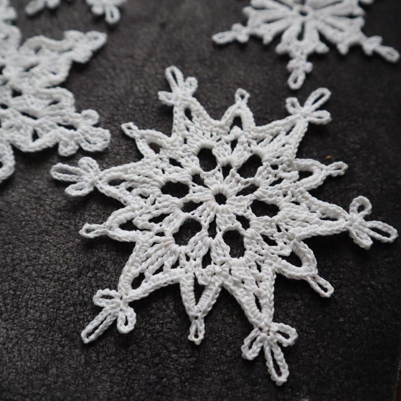 Snowflake Pattern Set / Wintertale Snowflake Crochet Pattern / PDF ...