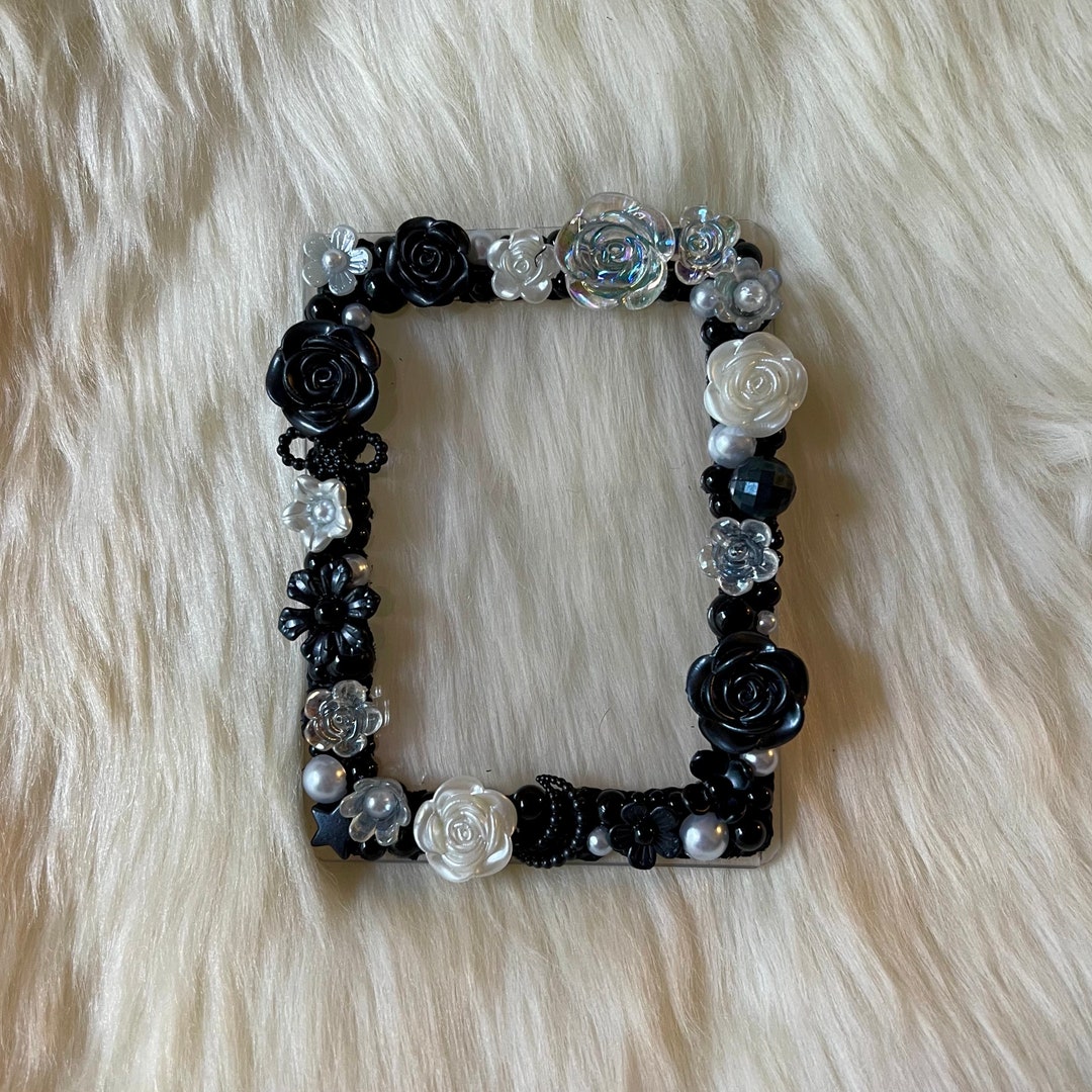 Custom Black and White Decoden Toploader - Etsy