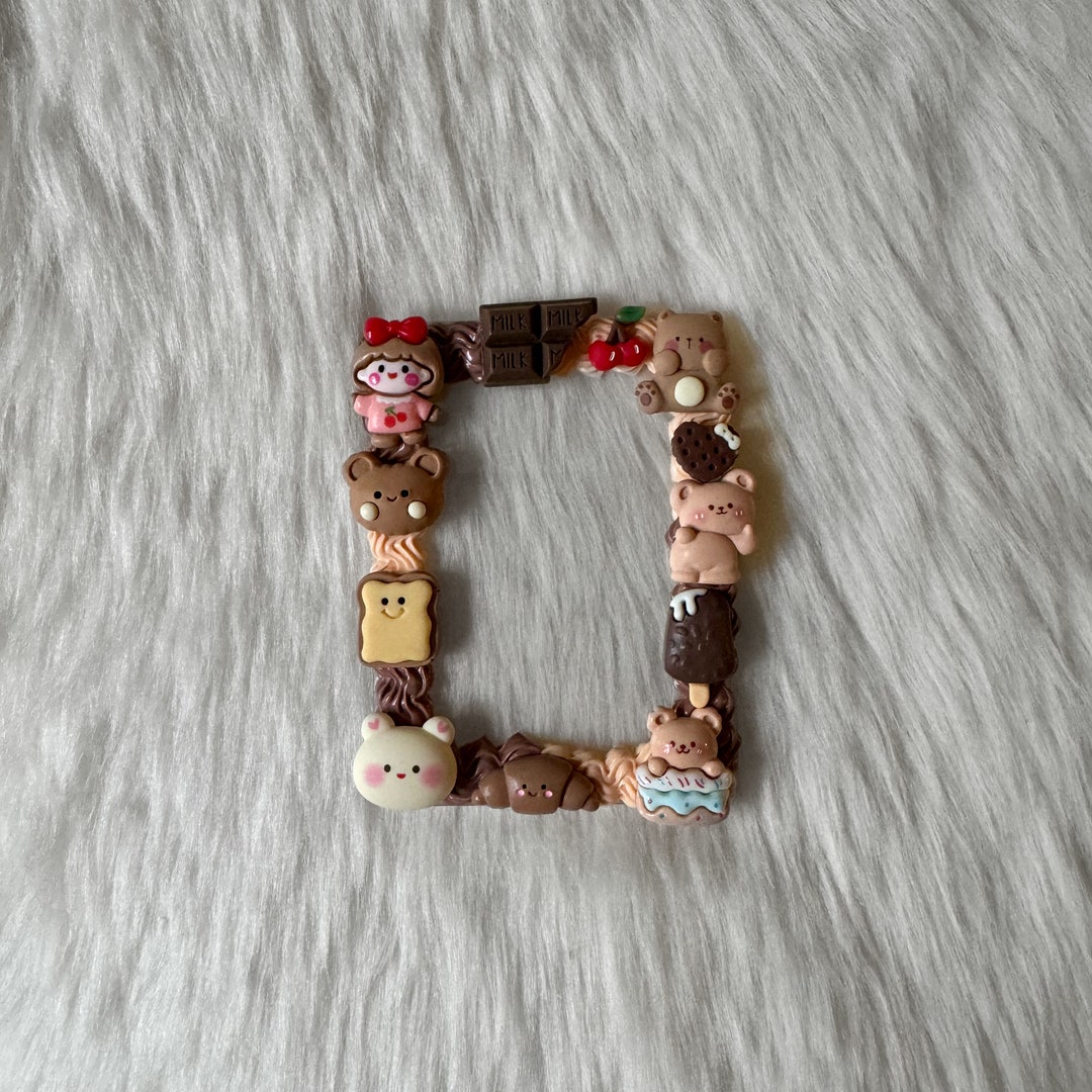 Brown With Food Decoden Toploader - Etsy