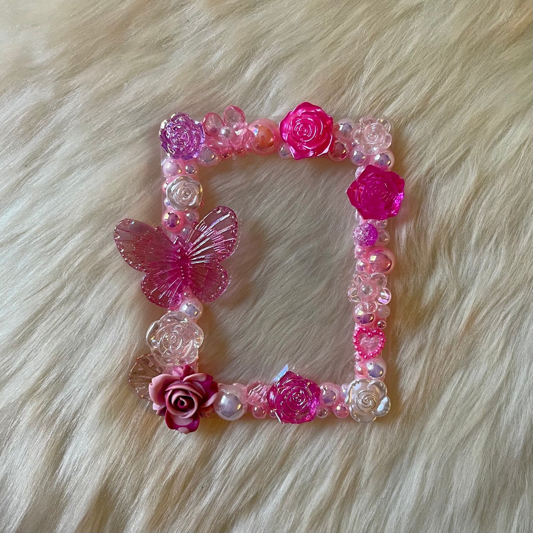 Custom Pink Decoden Toploader - Etsy