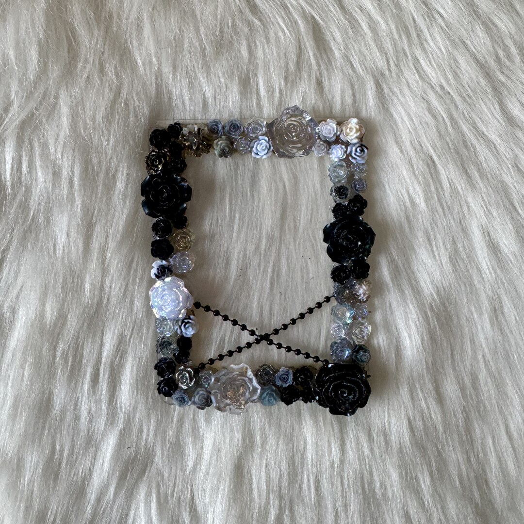 Black and White Decoden Toploader - Etsy