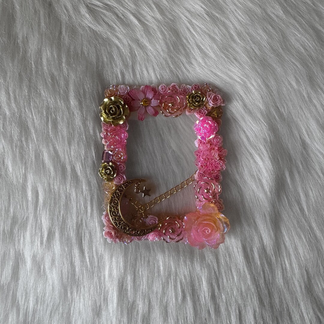 Golden and Pink Decoden Toploader - Etsy