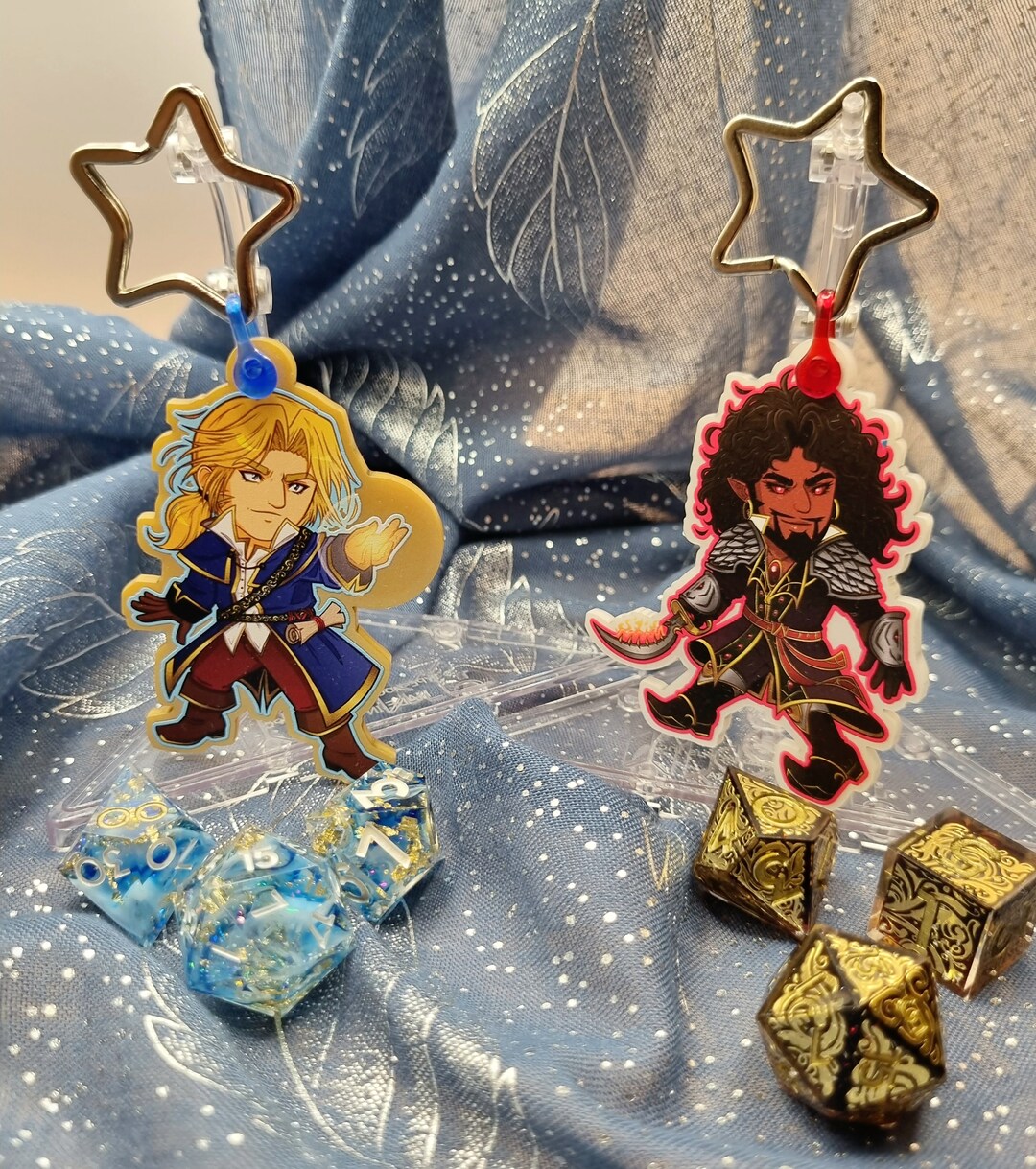 World of Warcraft Anduin and Wrathion 2 Set Charms - Etsy