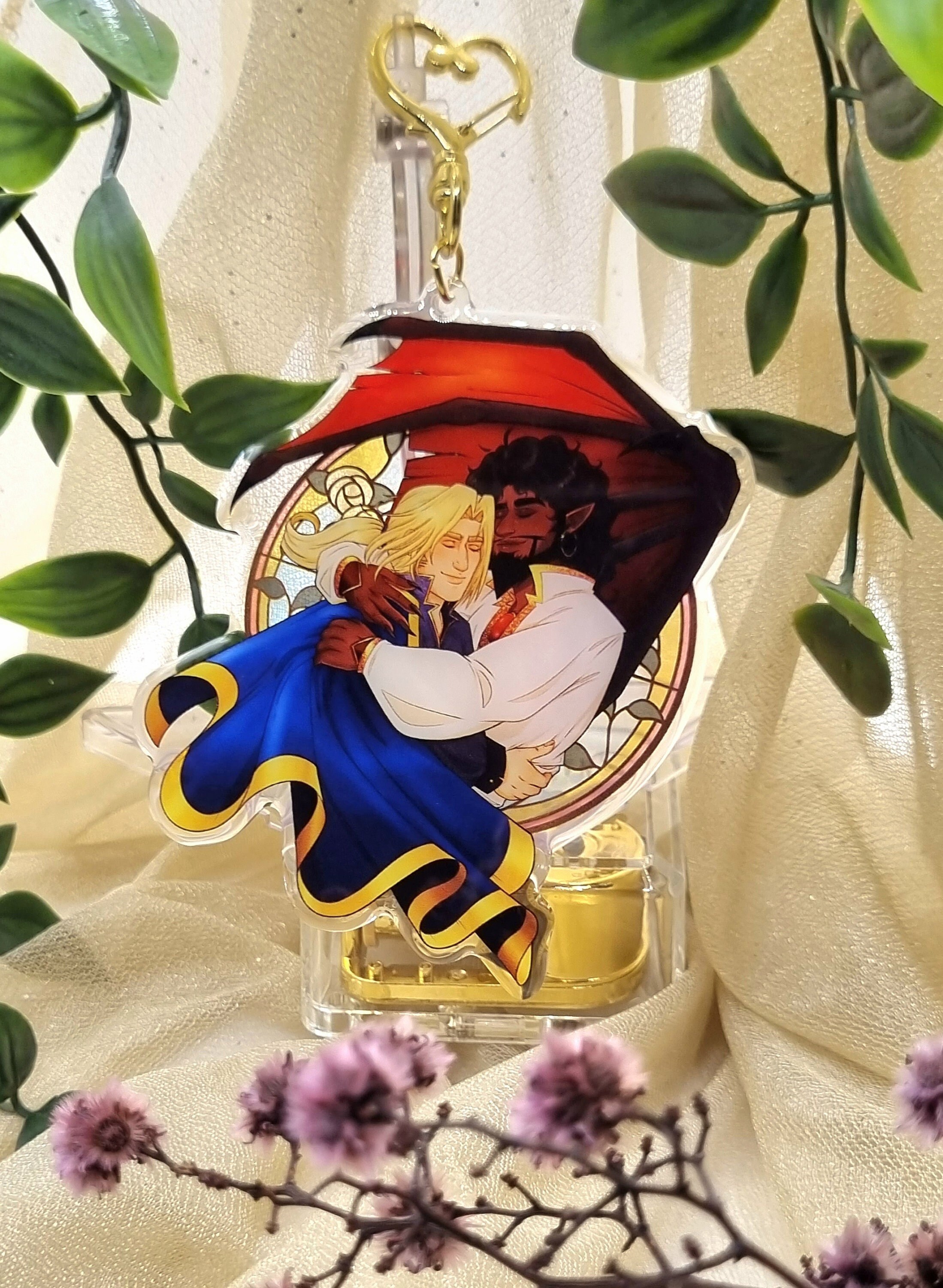 World of Warcraft Anduin and Wrathion Double-sided Charm - Etsy