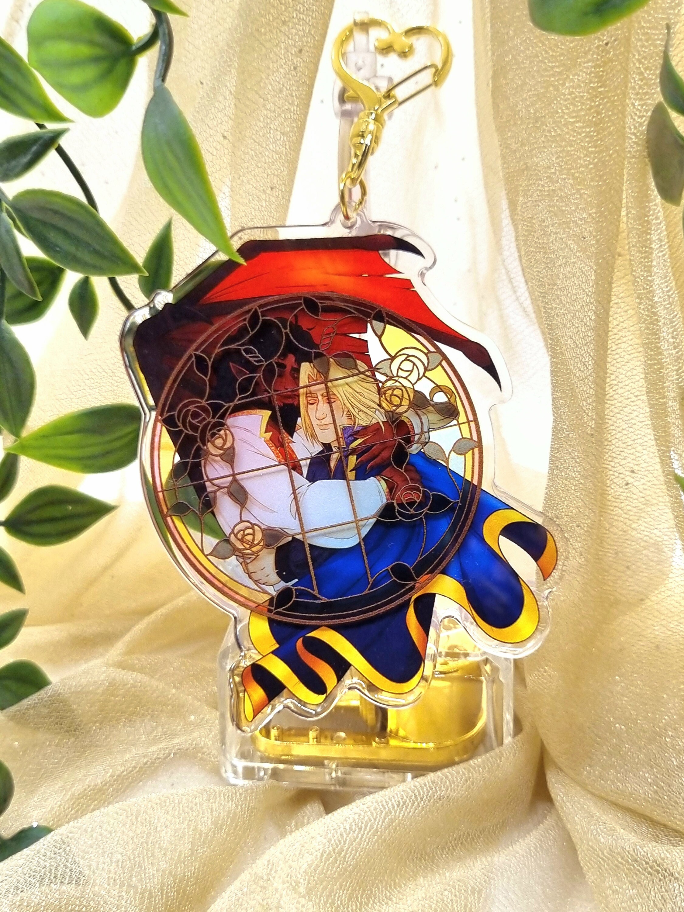 World of Warcraft Anduin and Wrathion Double-sided Charm - Etsy