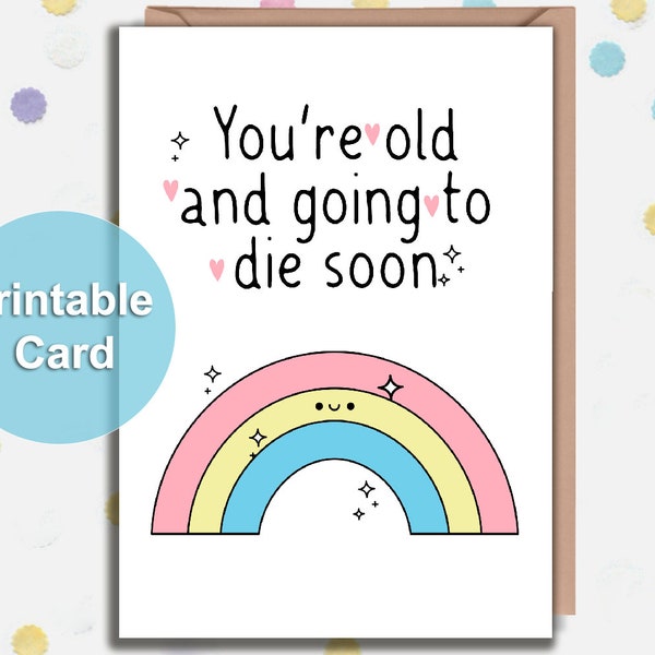 Mean Cards - Etsy