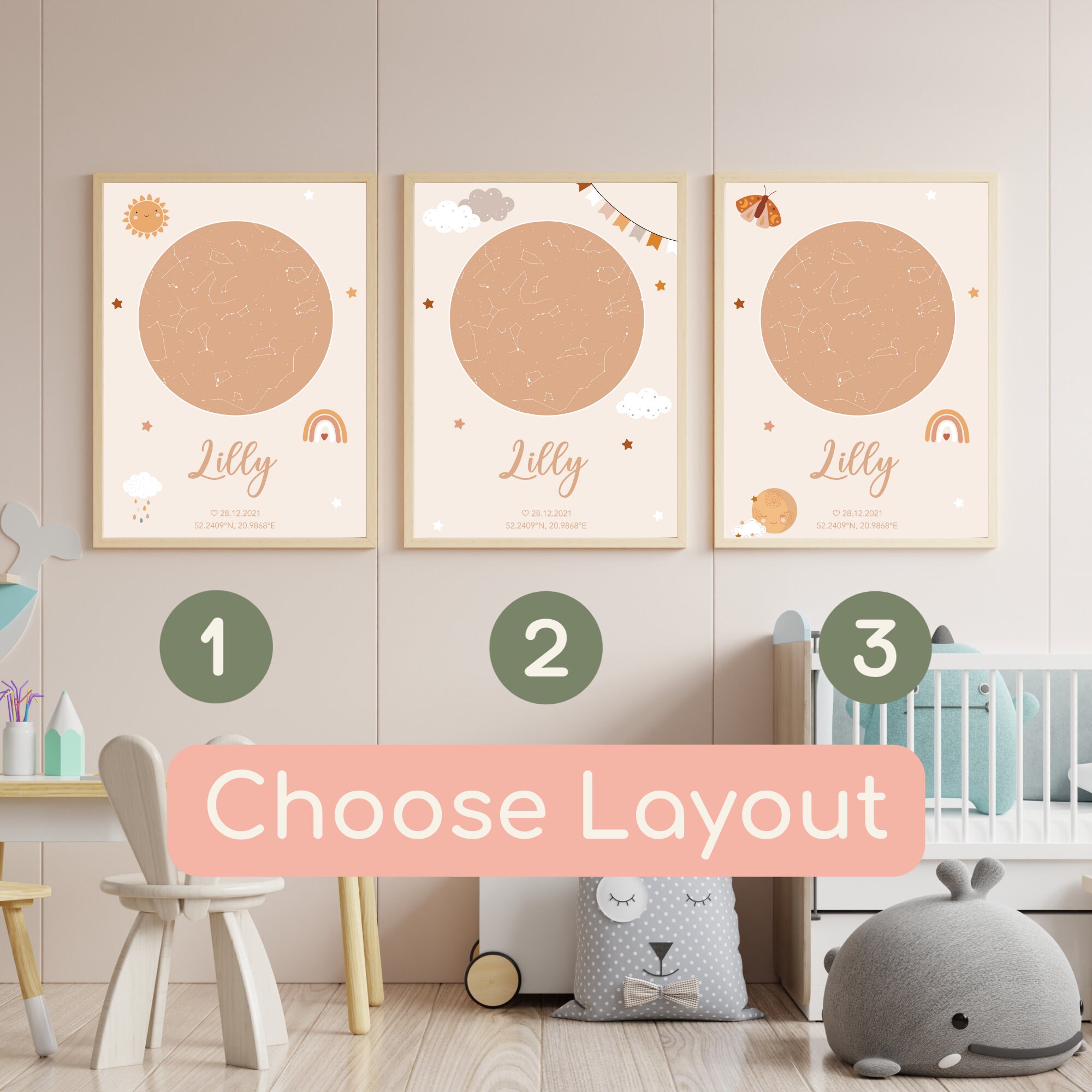 Custom Starry Maps,celestial Birthday Gifts,unique Sky Gifts,digital ...