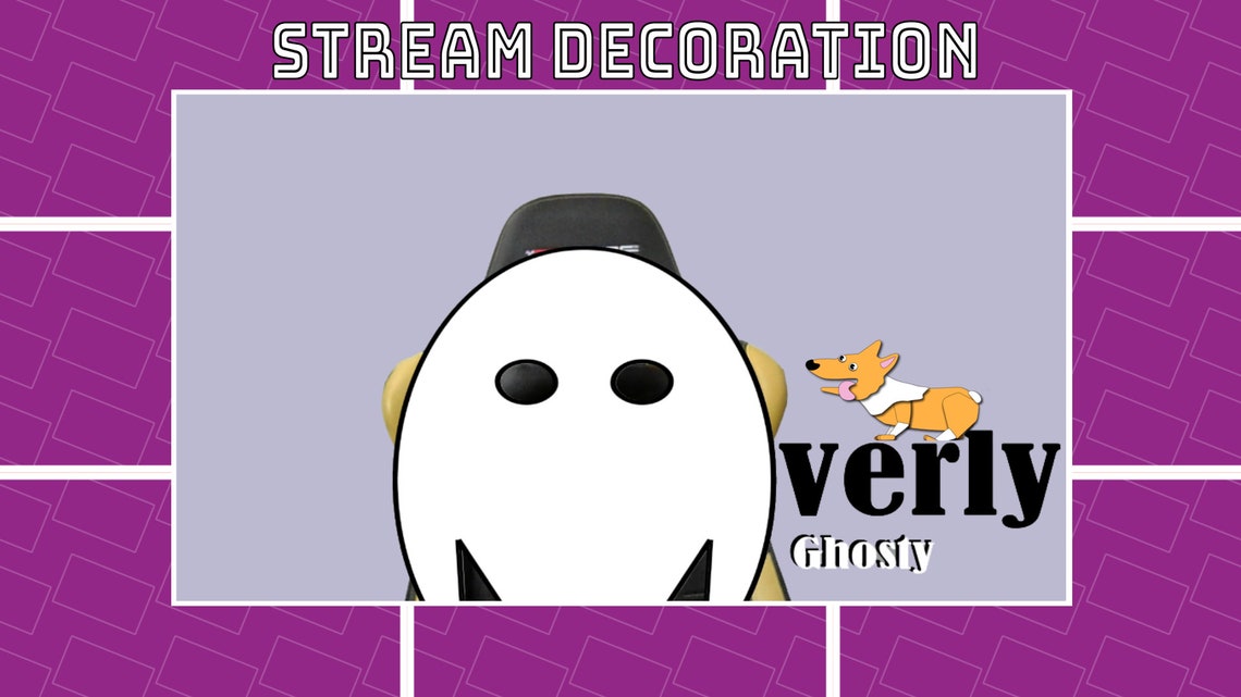 Cute Corgi Dog Sitting Animation for Twitch, Youtube, Kick, OBS - Etsy