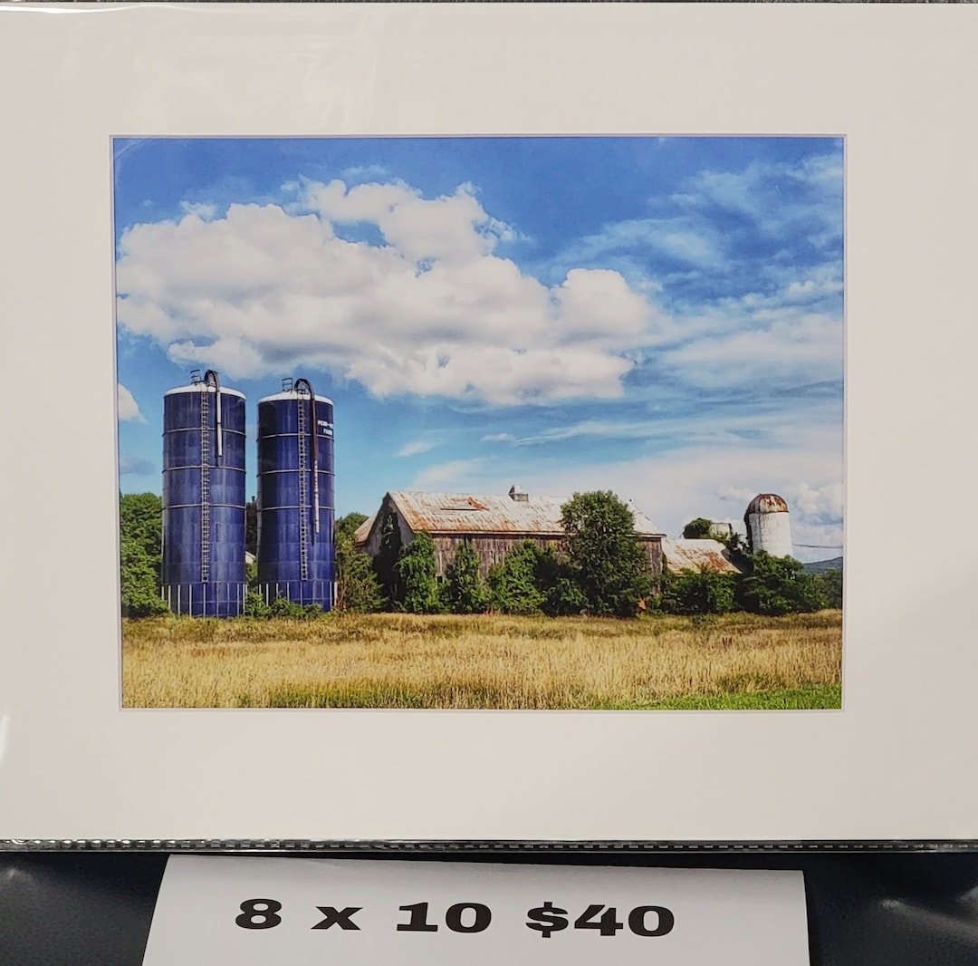 8x10 Country Road Old Barn - Etsy