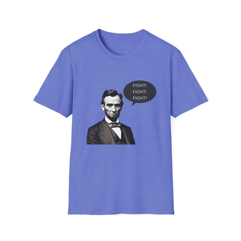 Lincoln Patriotic T Shirt Fight Fight Fight America the Great USA - Etsy
