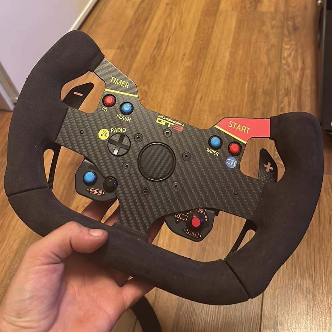 Lamborghini Huracan GT3 Steering Wheel - Etsy