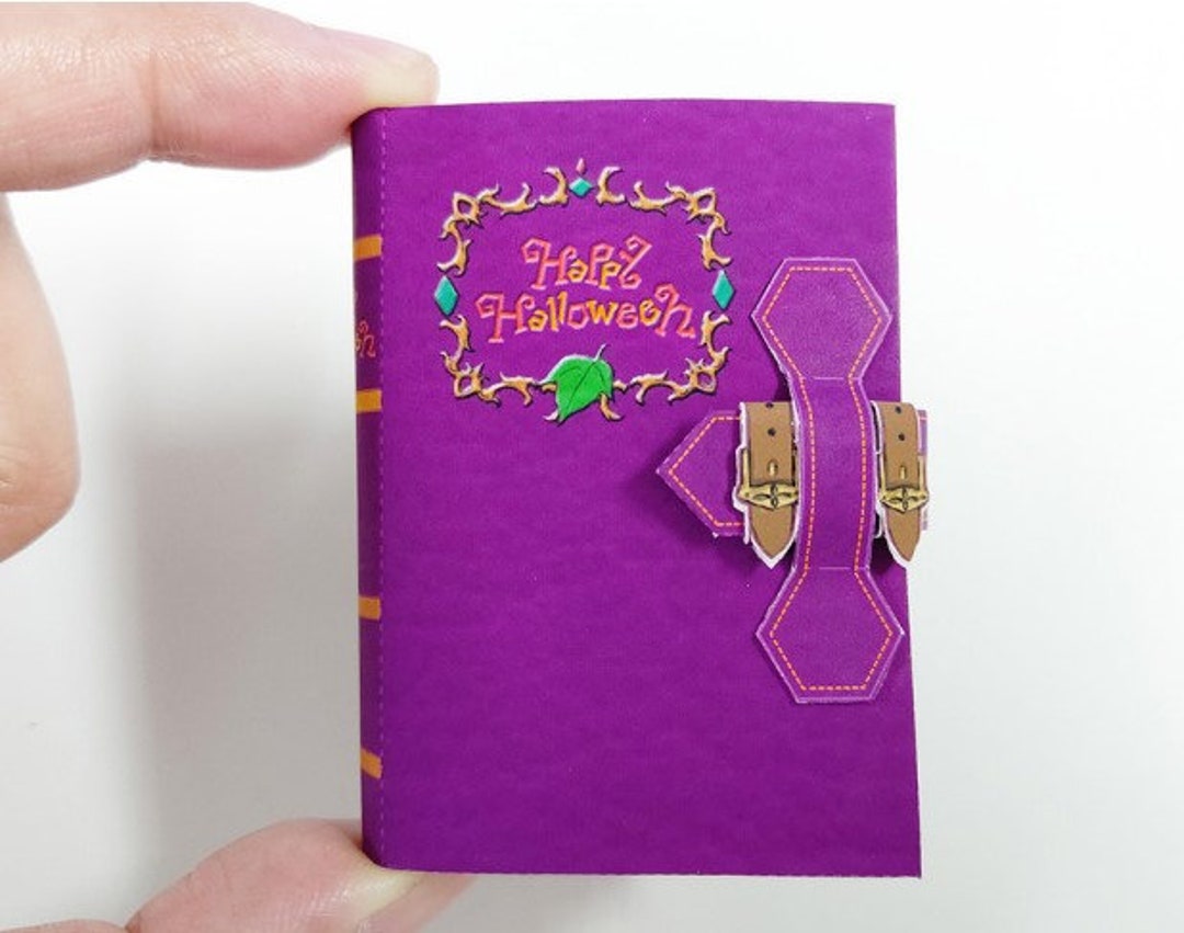 Cursed Book 3D Halloween Story Book Cute Halloween Cute - Etsy