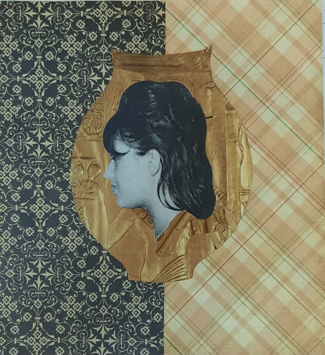 Modern Collage, Original Collage Art, Contemporary Collage, Handmade ...